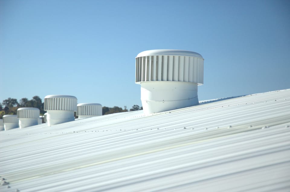 Bradford Hurricane Natural Roof Ventilator Industrial Wind-Driven Ventilation