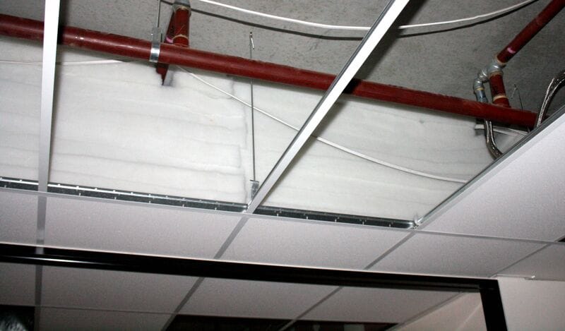 Martini Easy Baffle Acoustic Sound Baffle for Commercial Ceiling Voids