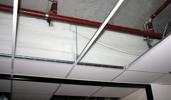 Martini Easy Baffle Acoustic Sound Baffle for Commercial Ceiling Voids