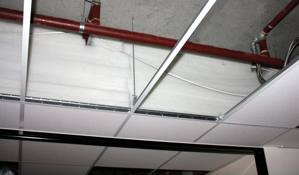 Martini Easy Baffle Acoustic Sound Baffle for Commercial Ceiling Voids